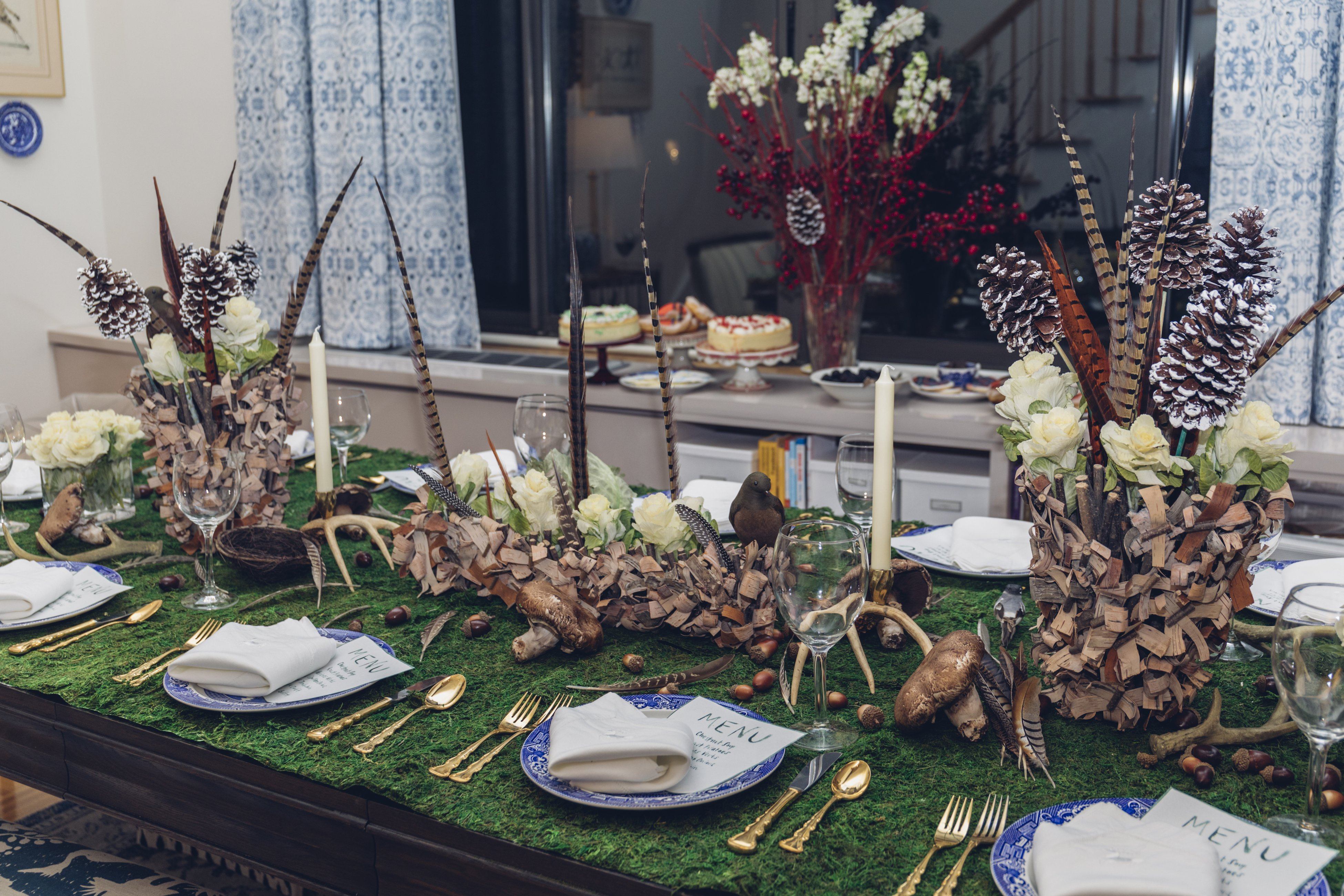 Bringing a Hunting Lodge Aesthetic to a Tablescape – Chefanie