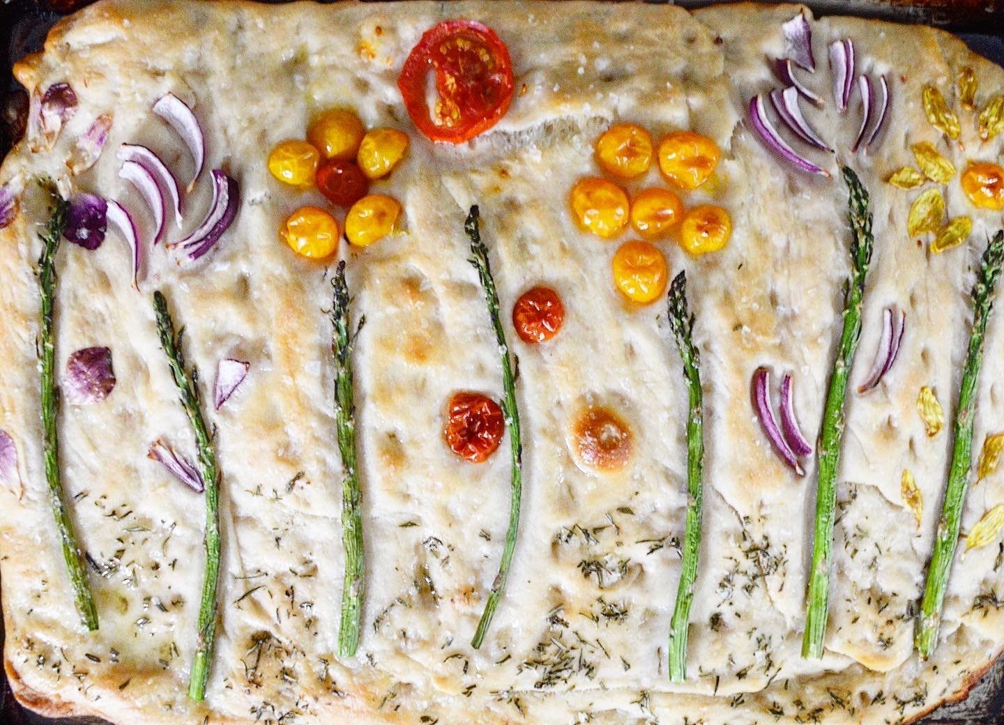 Garden Focaccia – Chefanie