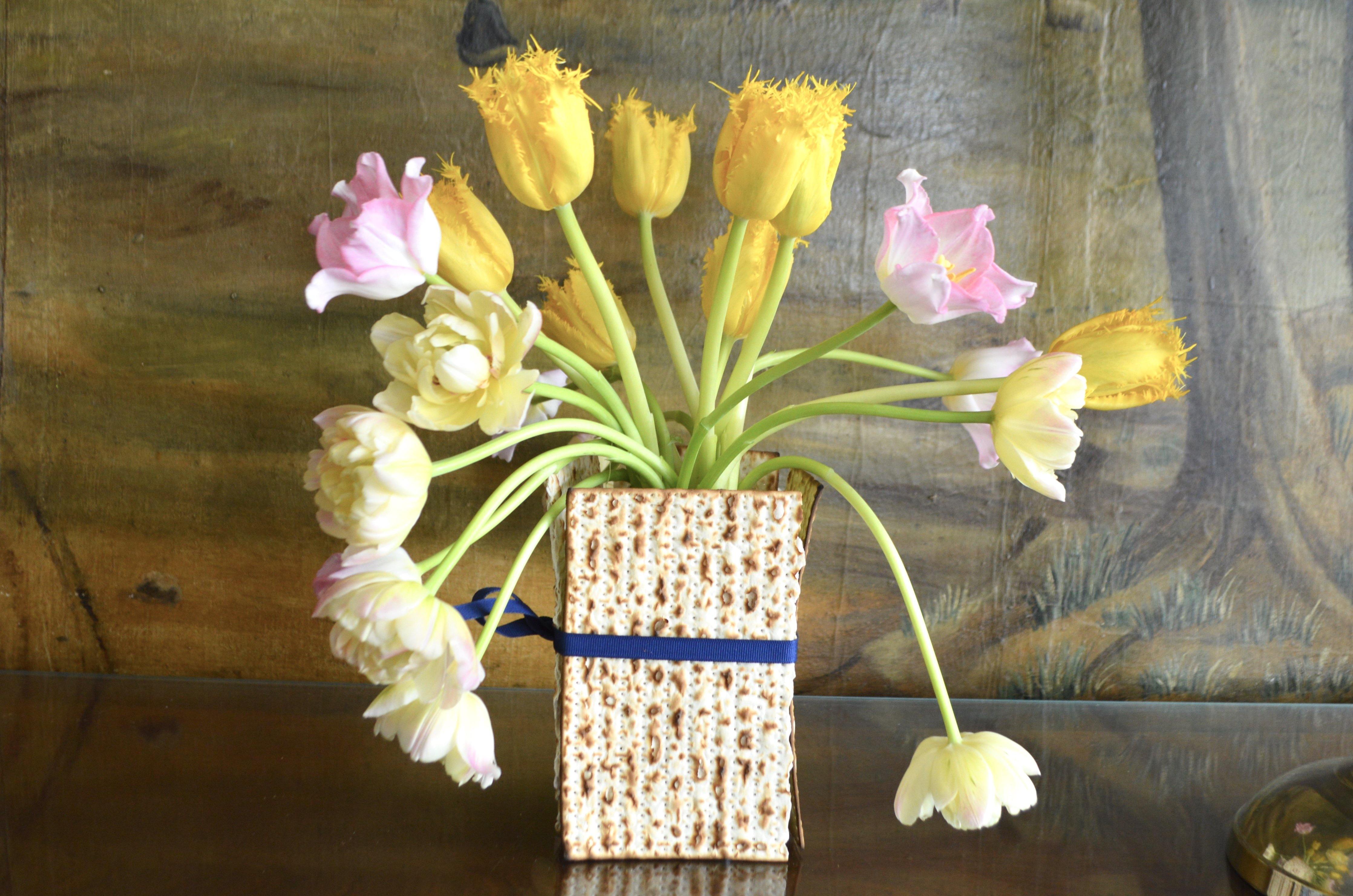 How to Make a Matzah Vase – Chefanie
