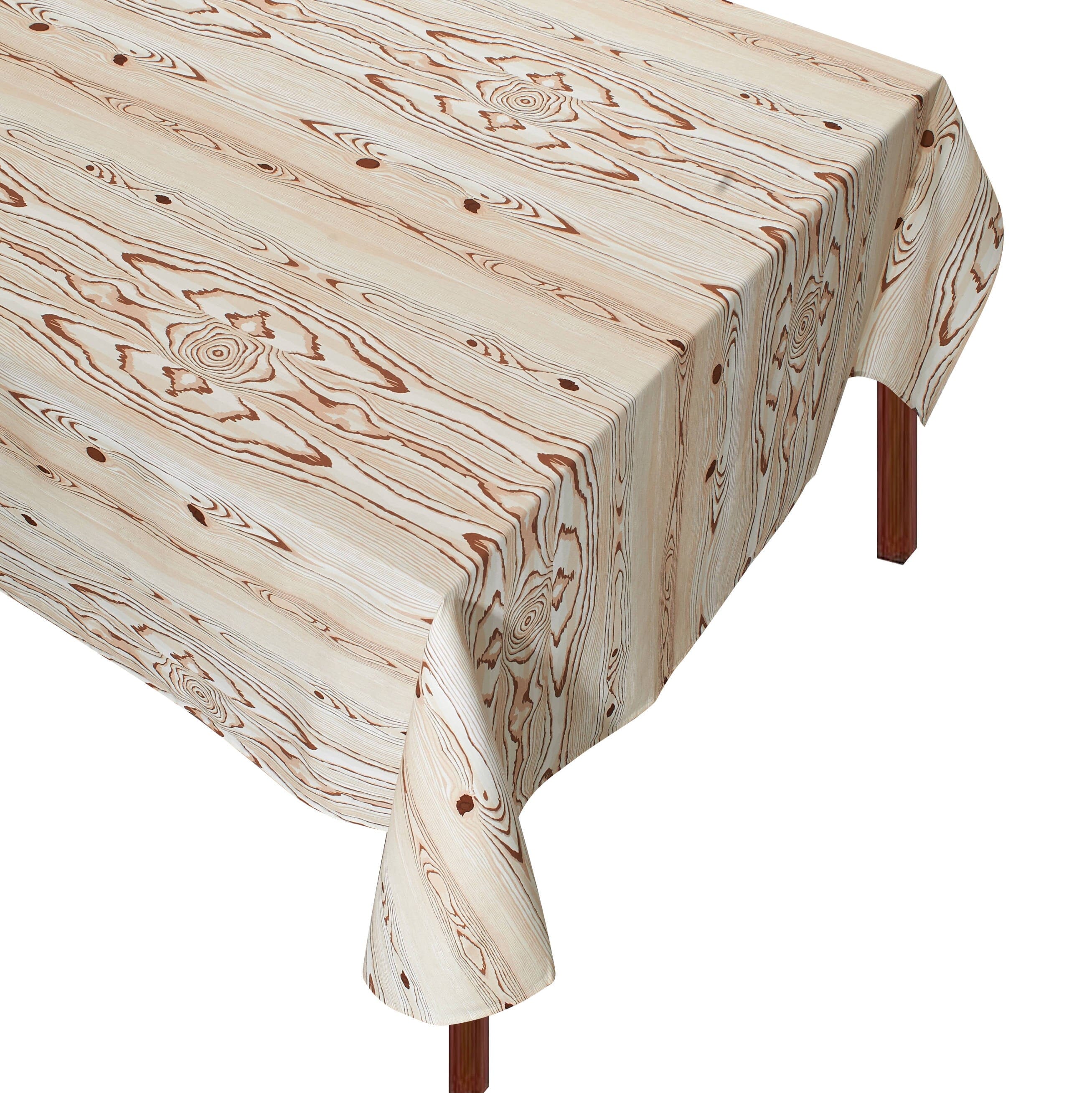 White Wood Tablecloth – Chefanie