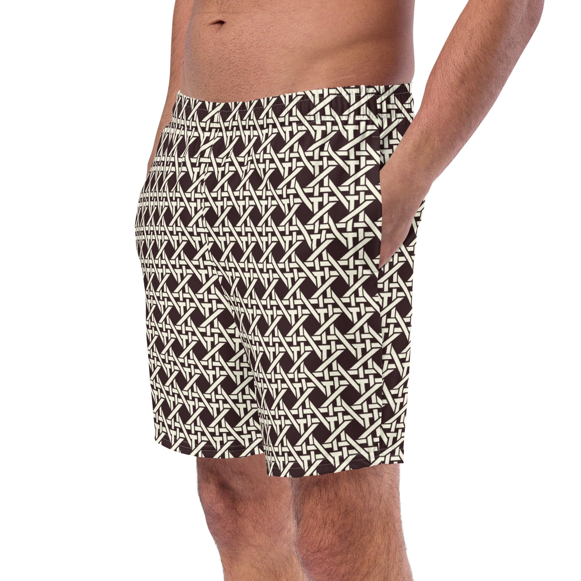 Brown Cane Swim Trunks – Chefanie
