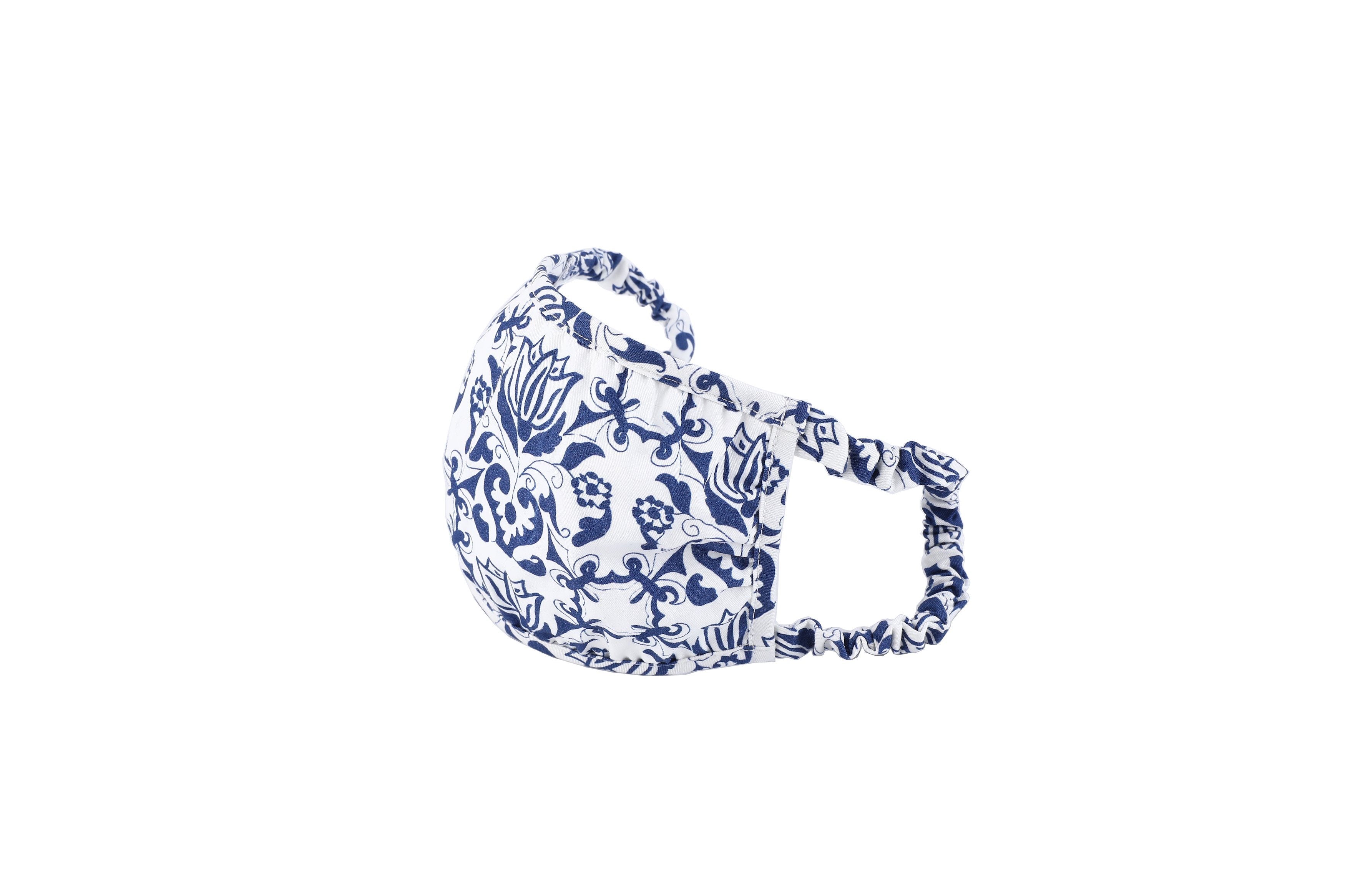 Blue & White Mask – Chefanie