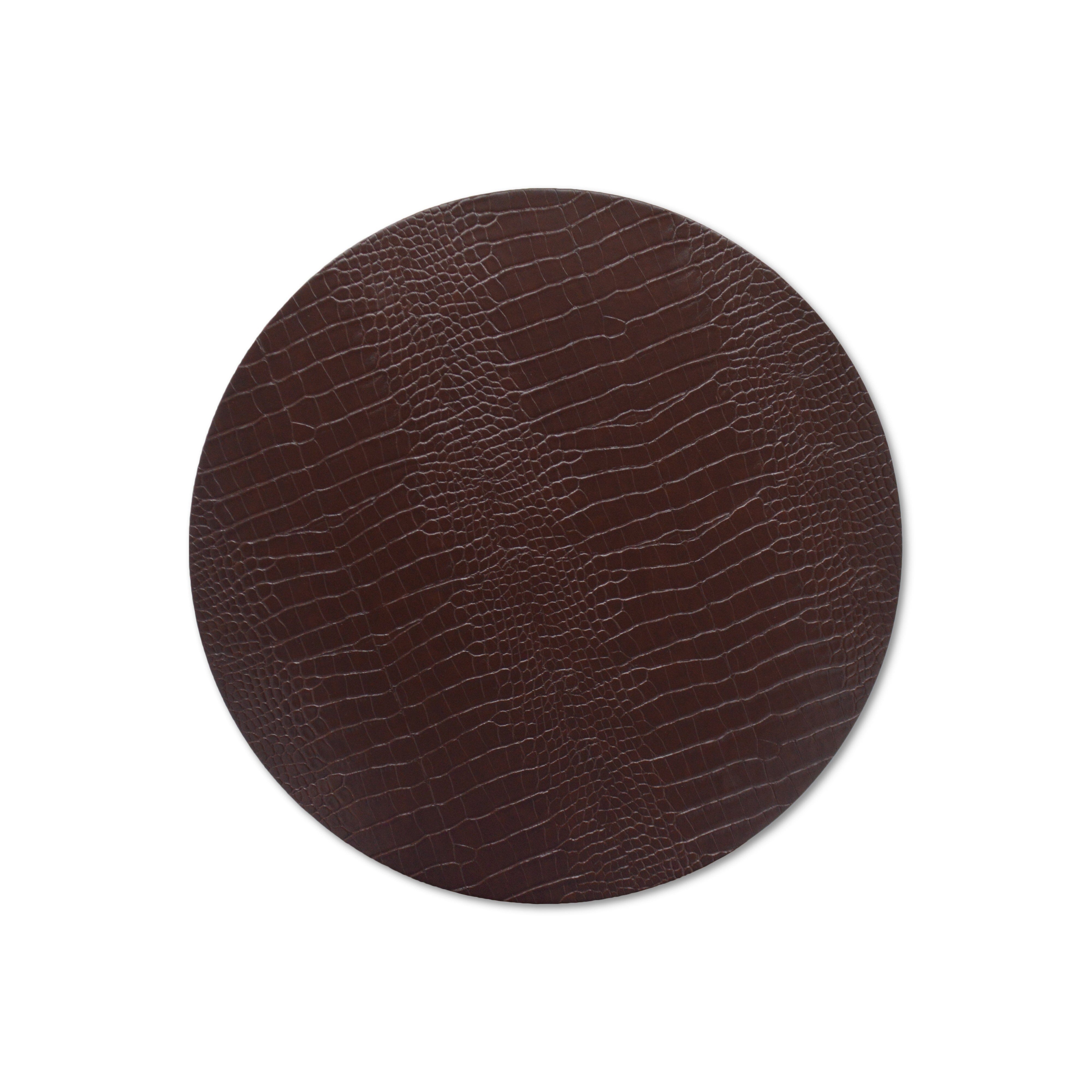 Brown Circle Embossed Placemat – Chefanie