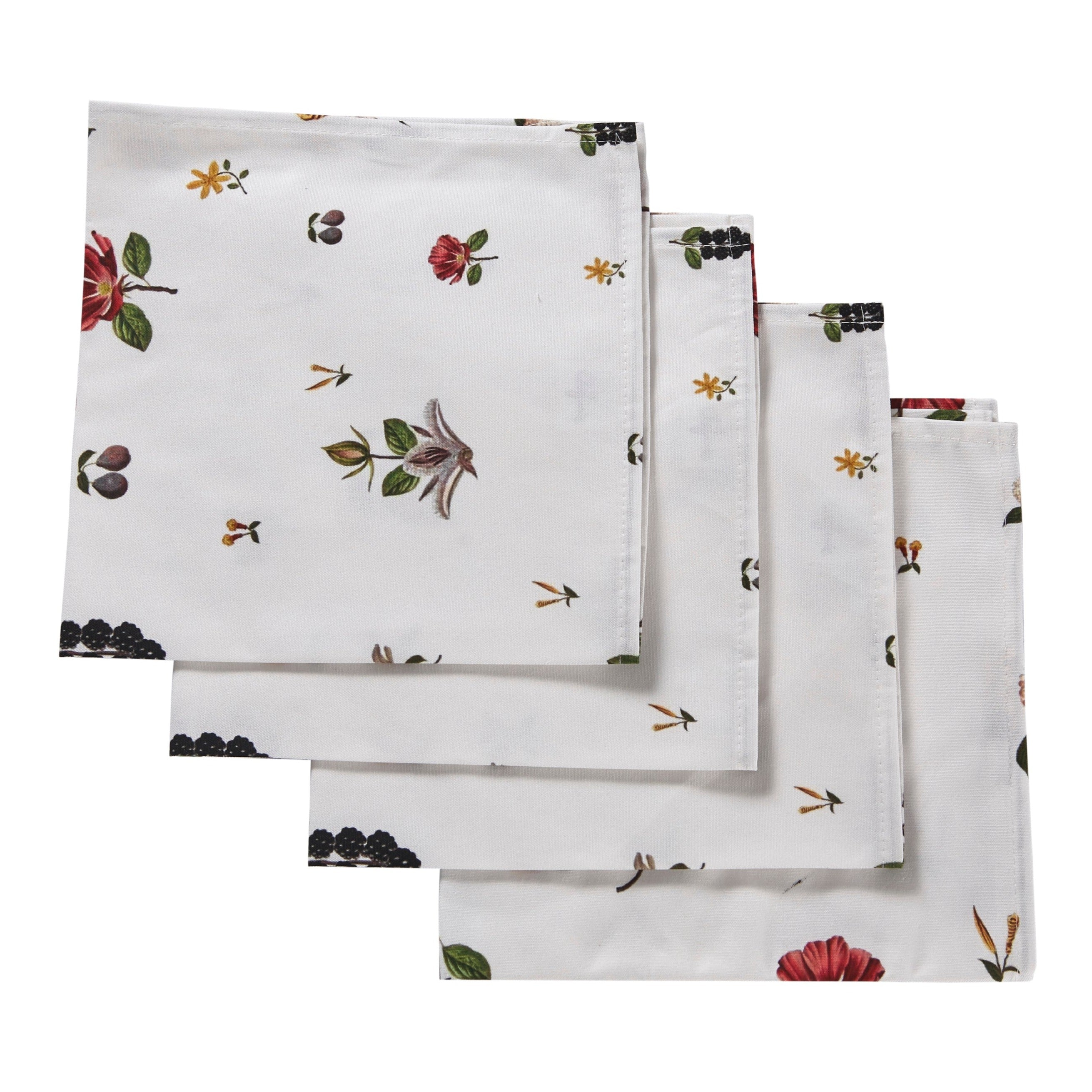 Everyday Floral Napkins (4) – Chefanie