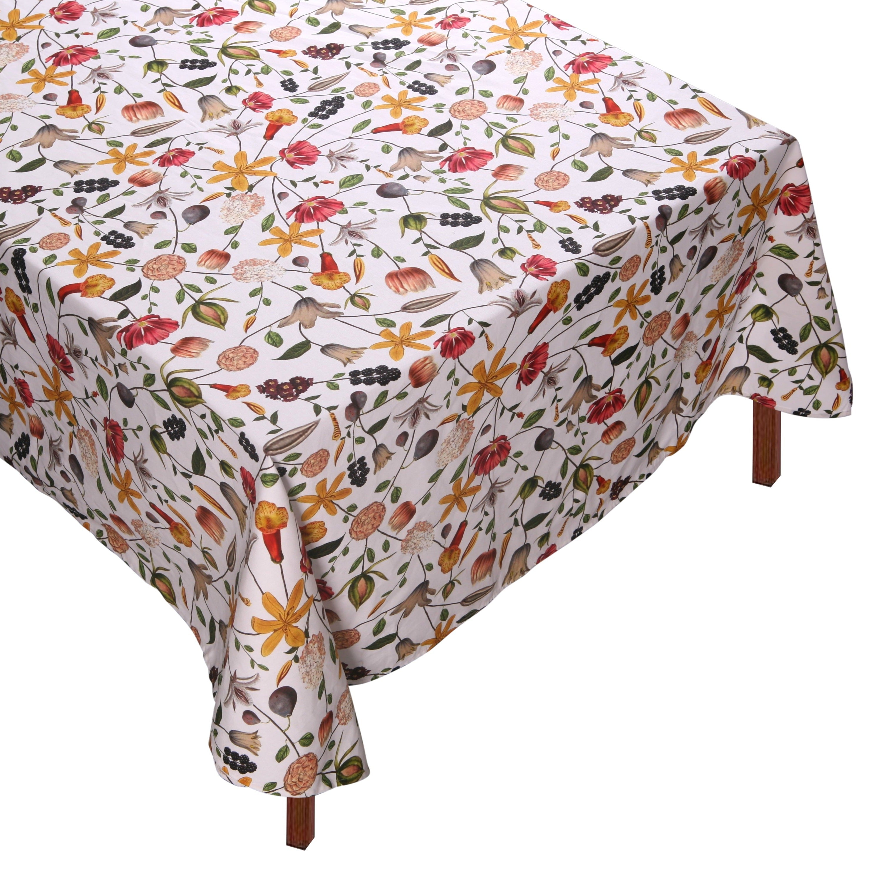 Antique Flower Pattern Tablecloth – Chefanie