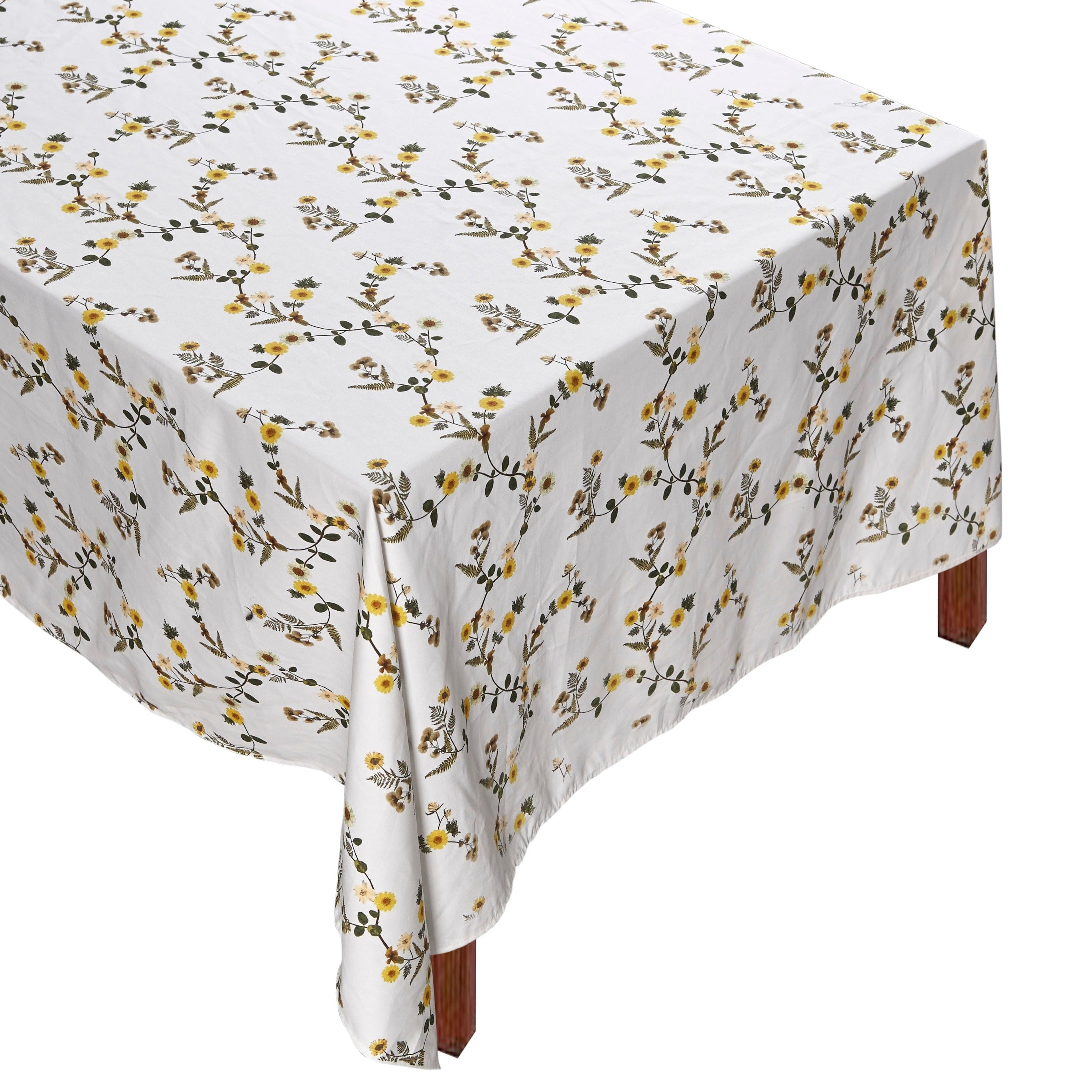 Yellow Flower Tablecloth – Chefanie