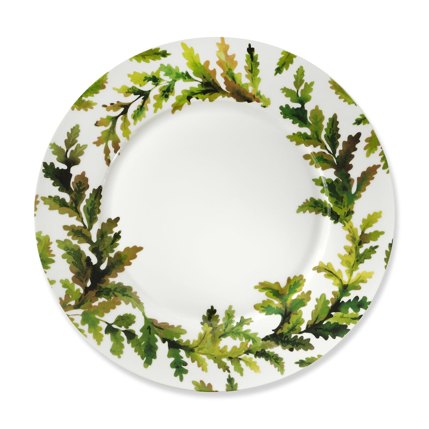 Green Leaves Dinner Plate – Chefanie